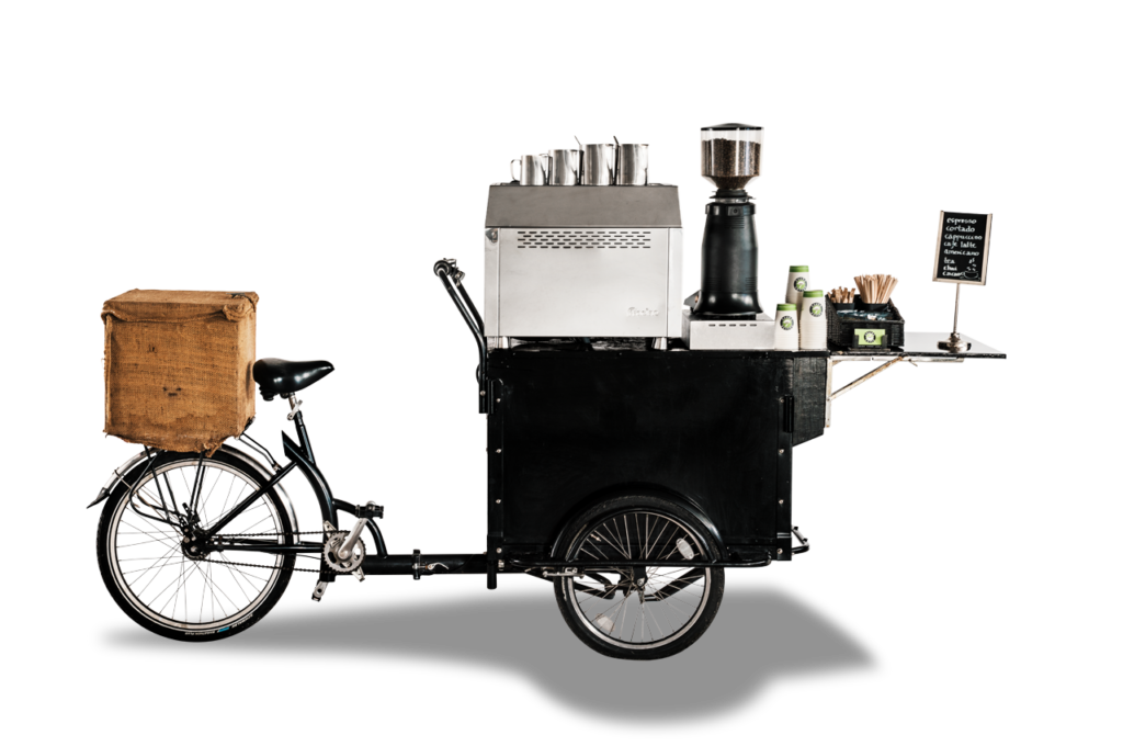 Kaffevogn til udleje | Lej en kaffevogn, kaffeknallert eller kaffecykel!